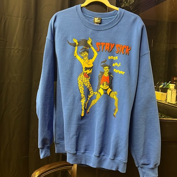 Sweaters | Stay Sick Sweatshirt | Poshmark